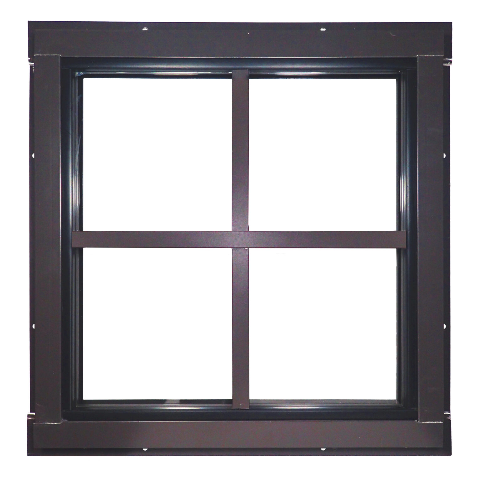 12" Aluminum Square Gable Window - Apple Outdoor Supply